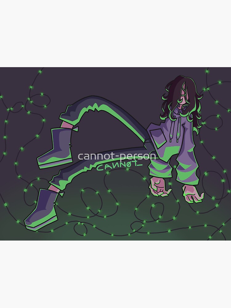 "Floating Person with Fairy Lights" Sticker for Sale by cannot-person ...