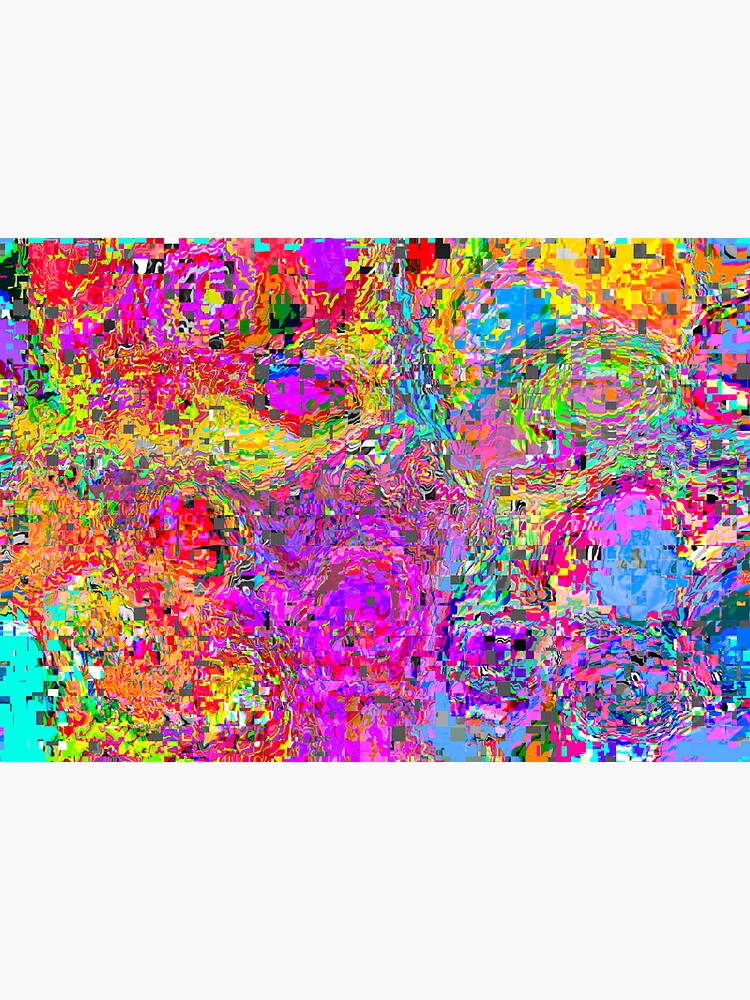 "Trippy edit since 2.01.23" Sticker for Sale by DumiVersX | Redbubble