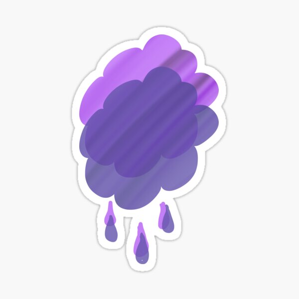 "Rain Cloud" Sticker for Sale by dittojoy15 | Redbubble