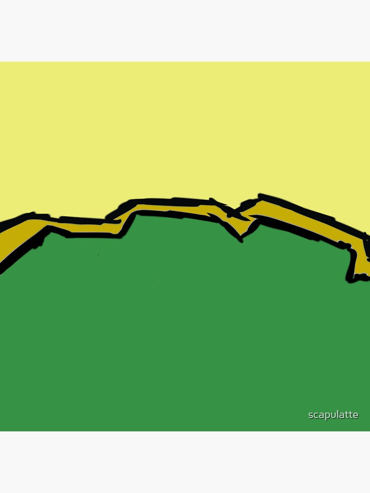 "Split" Sticker for Sale by scapulatte | Redbubble