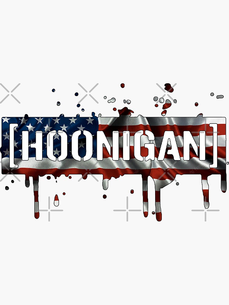 "US HOON BLACK FONT" Sticker for Sale by bimaega | Redbubble