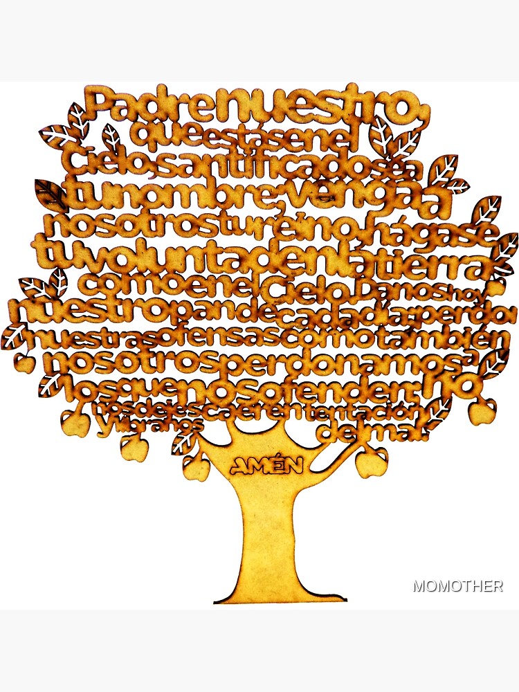 "Our Father, tree" Poster by MOMOTHER | Redbubble