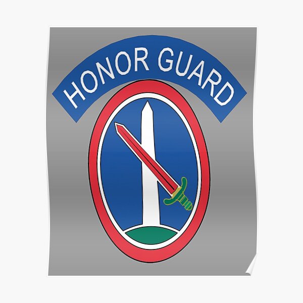 "3d U.S. Infantry Regiment , The Old Guard" Poster for Sale by anti ...