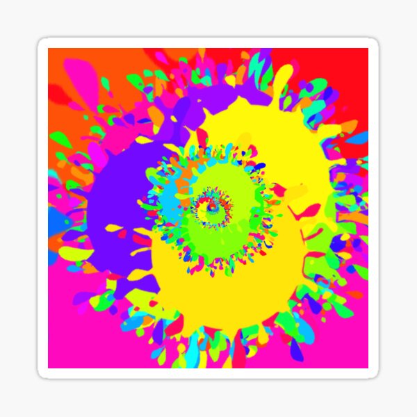 "color splash 1" Sticker for Sale by Art-Istin-See | Redbubble