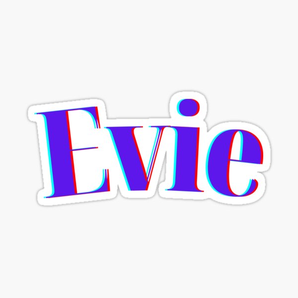 "Evie" Sticker for Sale by Juliako123 | Redbubble