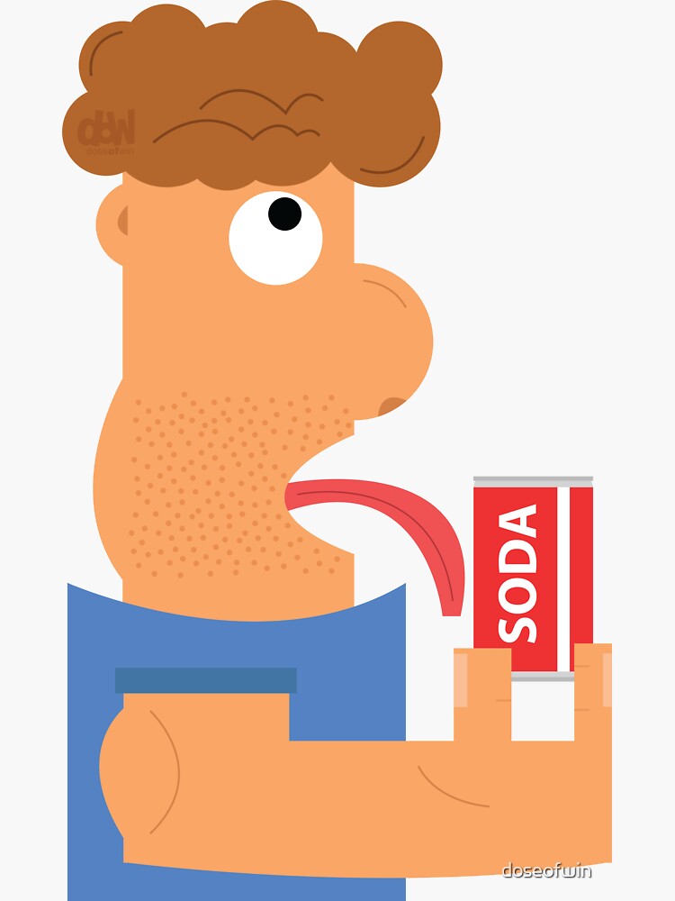 "I love Soda Meme Funny Lick Fav Soda Can Graphic Animated Art Work LOL ...