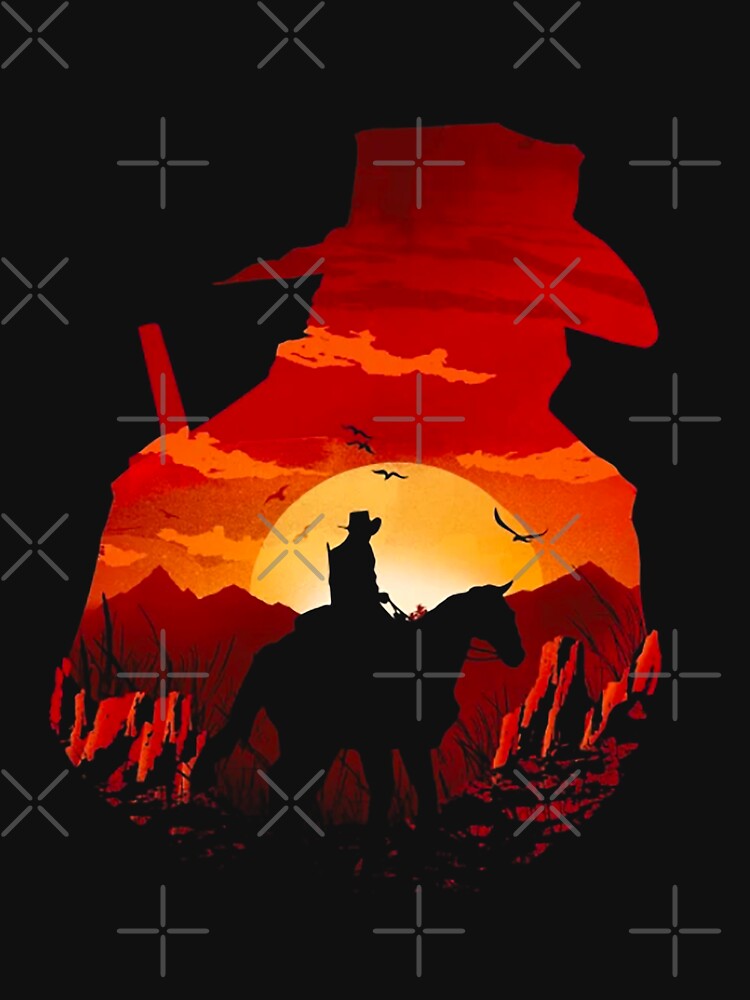"Arthur Morgan RDR2" T-shirt for Sale by SussyMerch | Redbubble | red ...