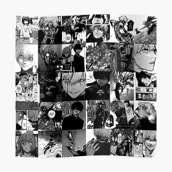"Tokyo Ghoul | Anime | Anime Collage" Poster for Sale by KyasutoNaito ...