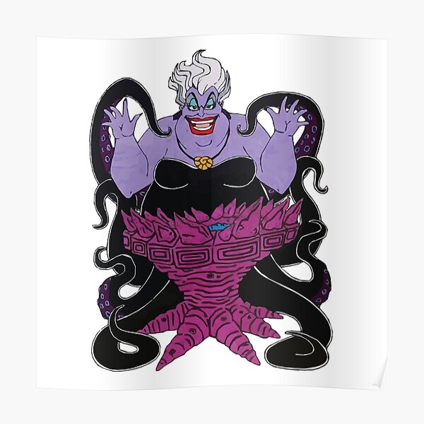 "Ursula" Poster for Sale by GeneralAladeen | Redbubble