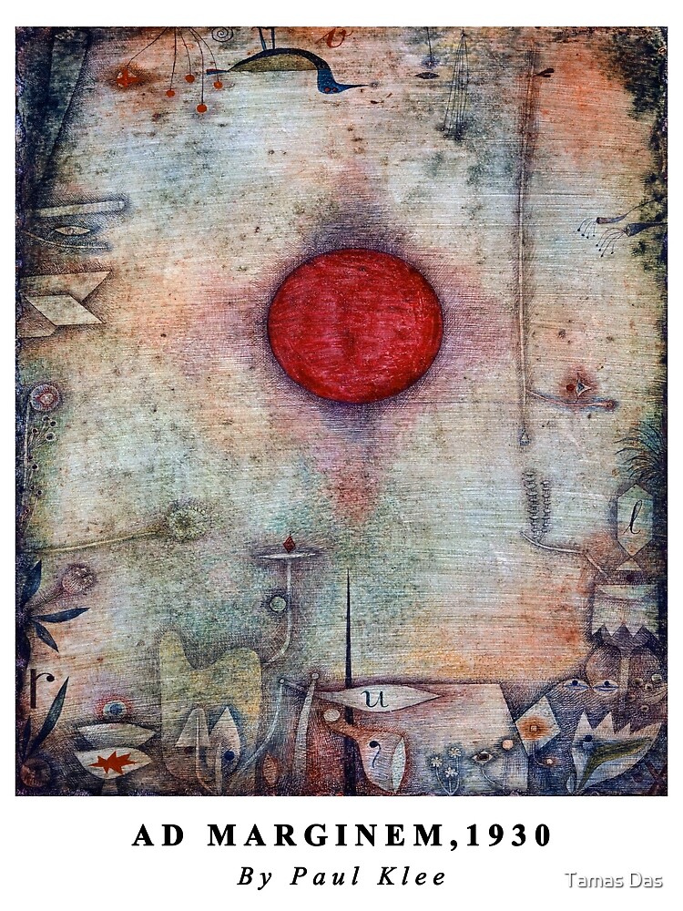 "Ad margin em by Bauhaus Paul Klee,vintage museum exhibition,paul klee famous paintings ...
