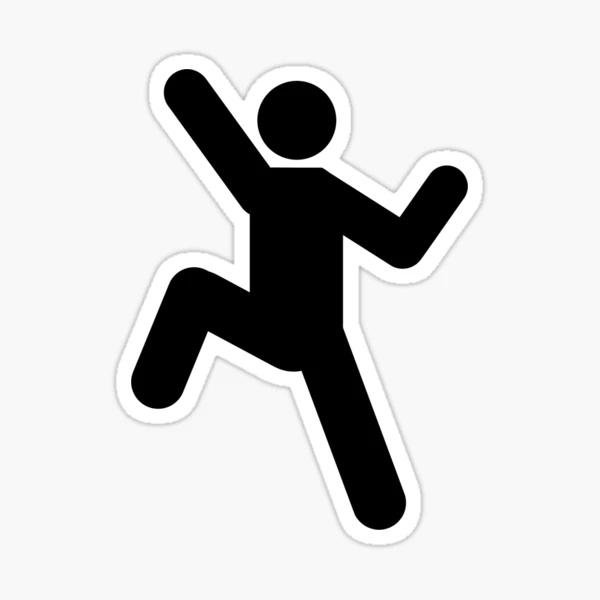 Stick Figure Climbing