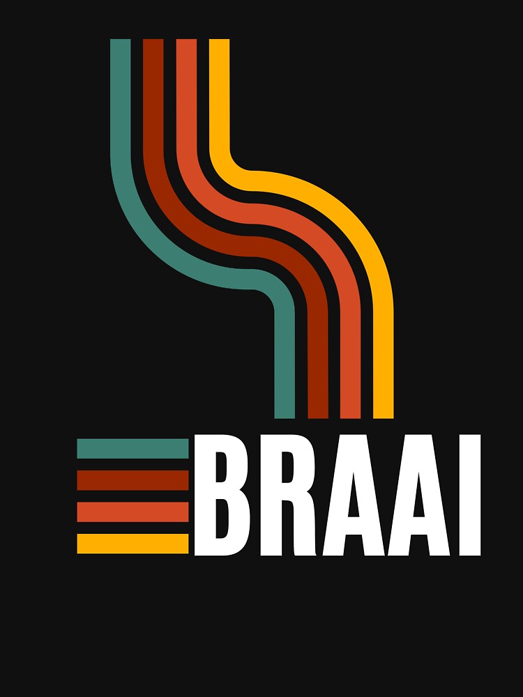 "Braai, South African for bbq - South Africa" T-shirt for Sale by ...