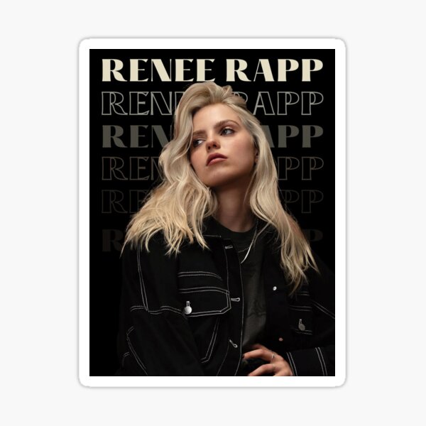 "Renee Rapp" Sticker for Sale by bichou-shop | Redbubble