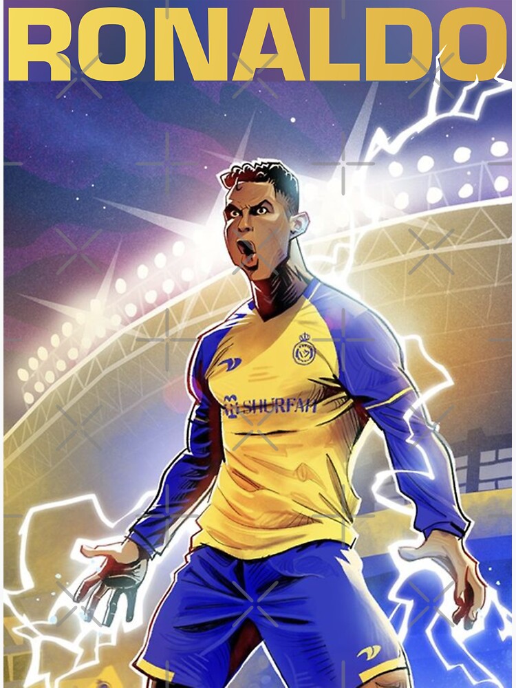 "Ronaldo Al-Nassr Football Club - رونالدو نادي النصر السعودي" Sticker ...