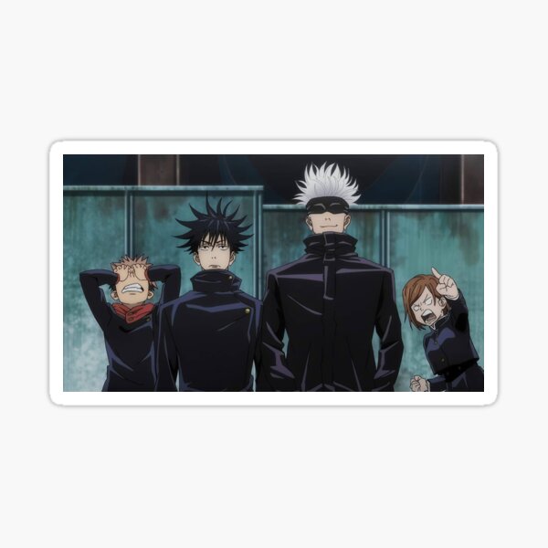 "JJK Jujutsu Kaisen " Sticker for Sale by shenc | Redbubble