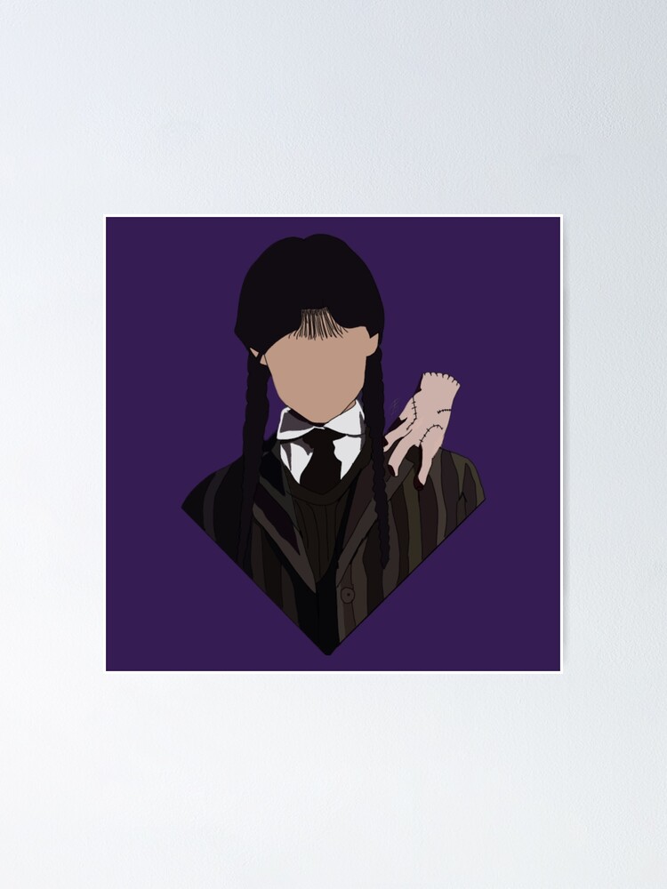 "Wednesday Addams Collection #7" Poster for Sale by QUOT-s | Redbubble