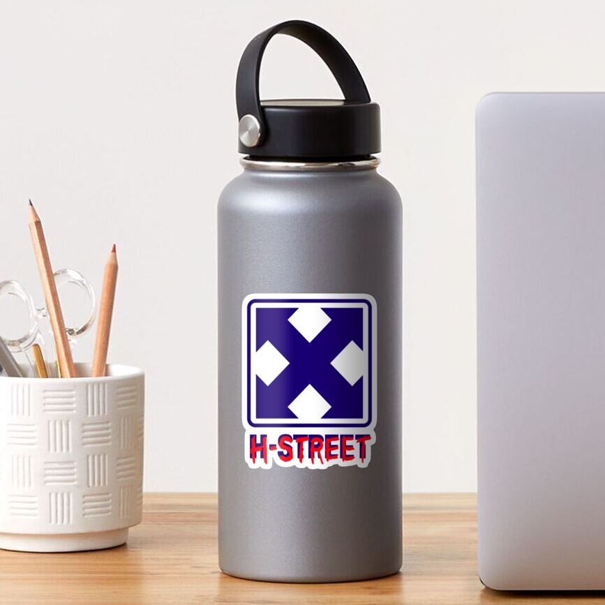 "H-street Skateboards Hokus Pokus 80s Vintage Skateboard Logo" Sticker ...