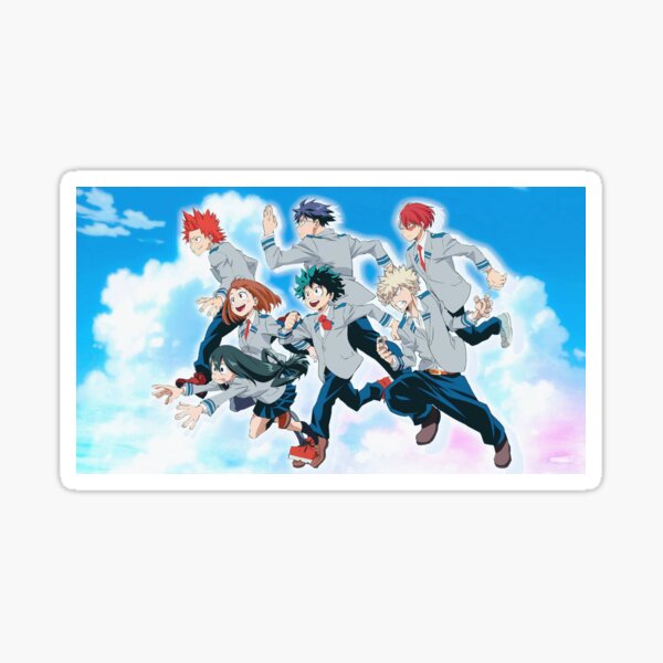 "My Hero Academia Boku No Hiro" Sticker for Sale by shenc | Redbubble