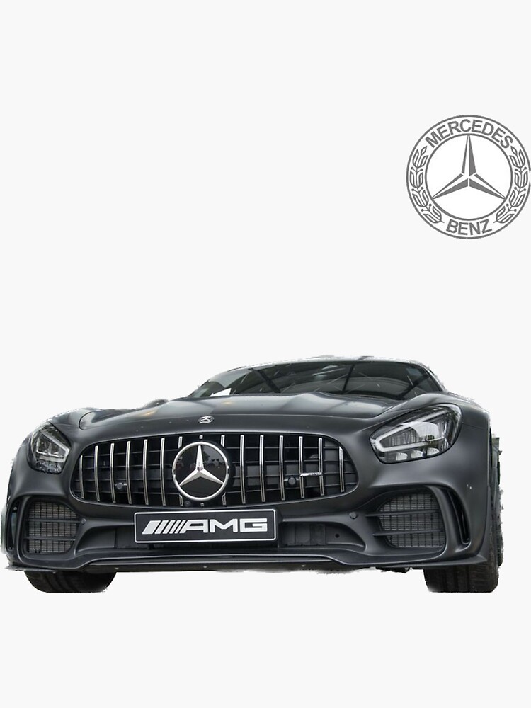 "Mercedes" Sticker for Sale by Haris--artist | Redbubble