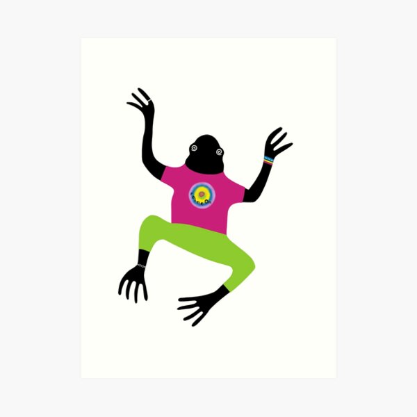 "Keeping It Froggy Man" Art Print by raineOn | Redbubble