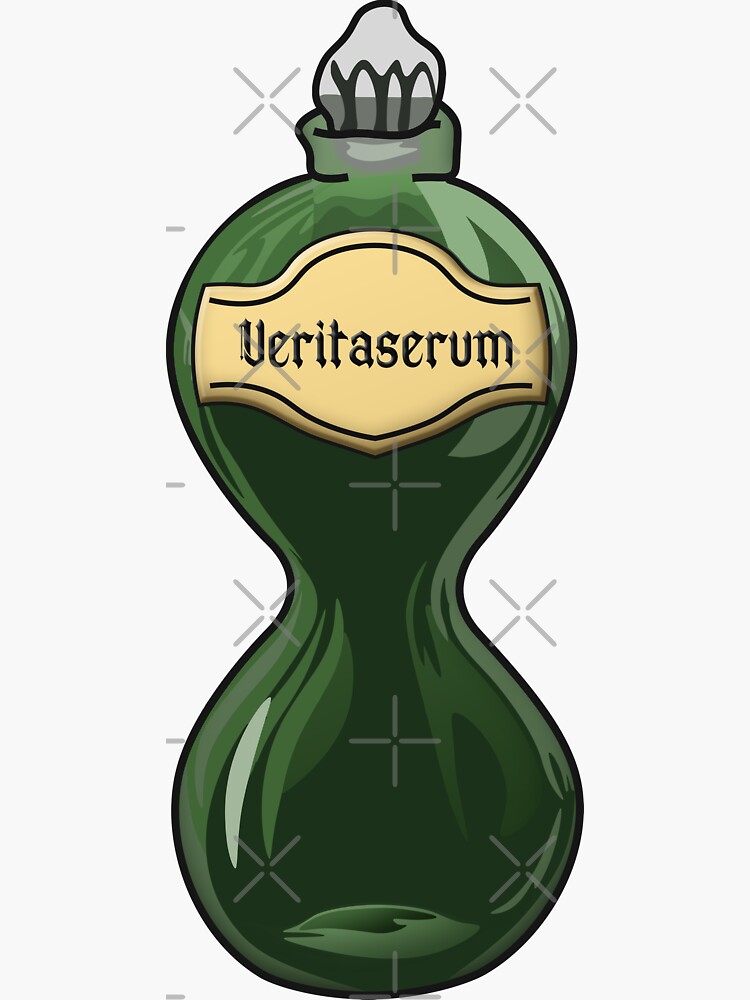 "Veritaserum" Sticker for Sale by MalteseArtist | Redbubble