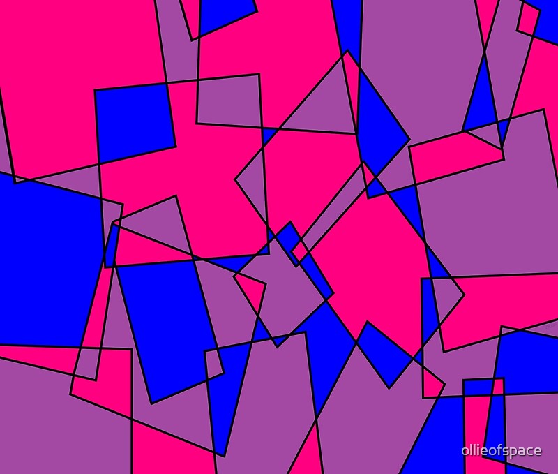 "Bi-Squares" by ollieofspace | Redbubble