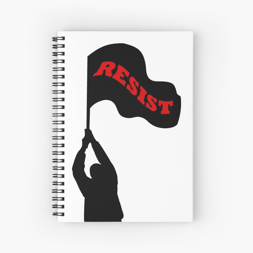 "Resist Flag - #Resistance Politics, Political Activism" Spiral ...