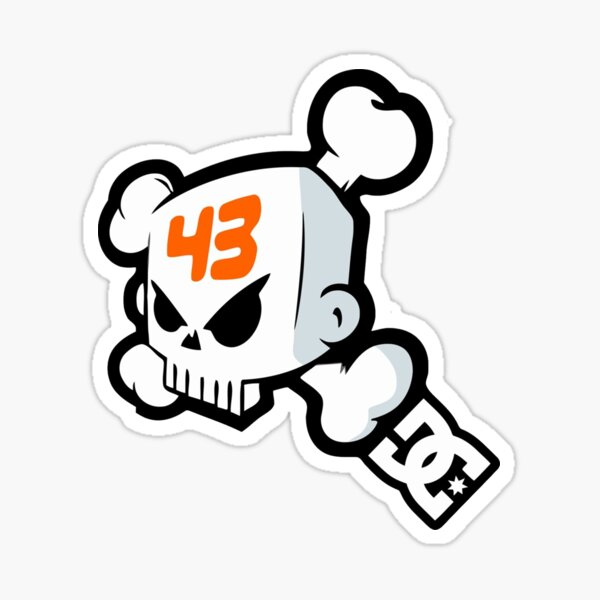 "Rip Ken Block Drift Racing Skull Viny, 43 Block" Sticker for Sale by ...