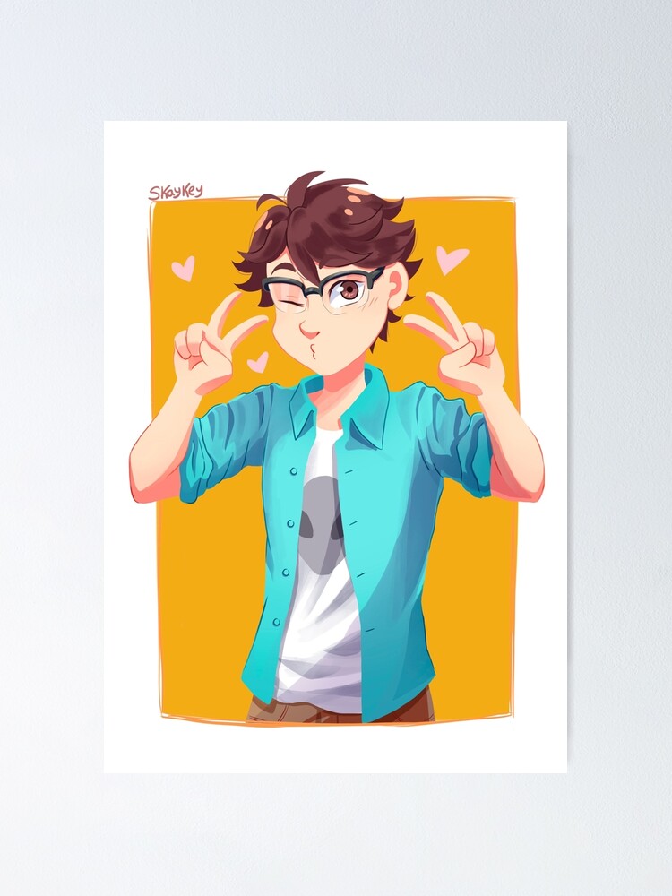 "Casual Oikawa Tooru" Poster by skaykey | Redbubble
