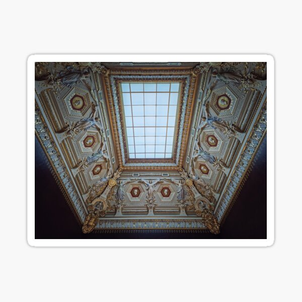"ornate ceiling" Sticker for Sale by psychoshadow | Redbubble