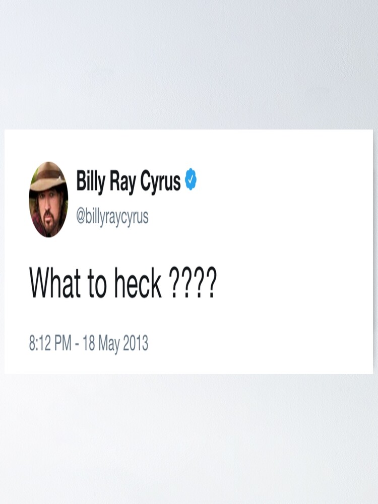 "What to heck ????" Poster for Sale by laurentrossman | Redbubble