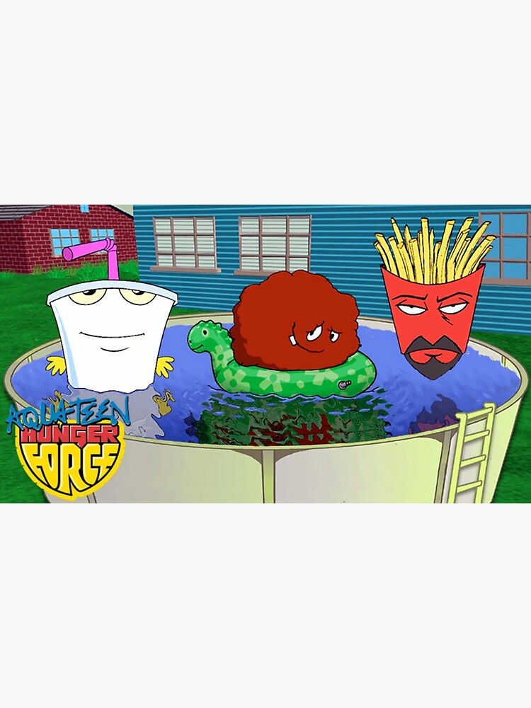 "Aqua Teen Hunger Force - Three Main Characters" Poster for Sale by ...