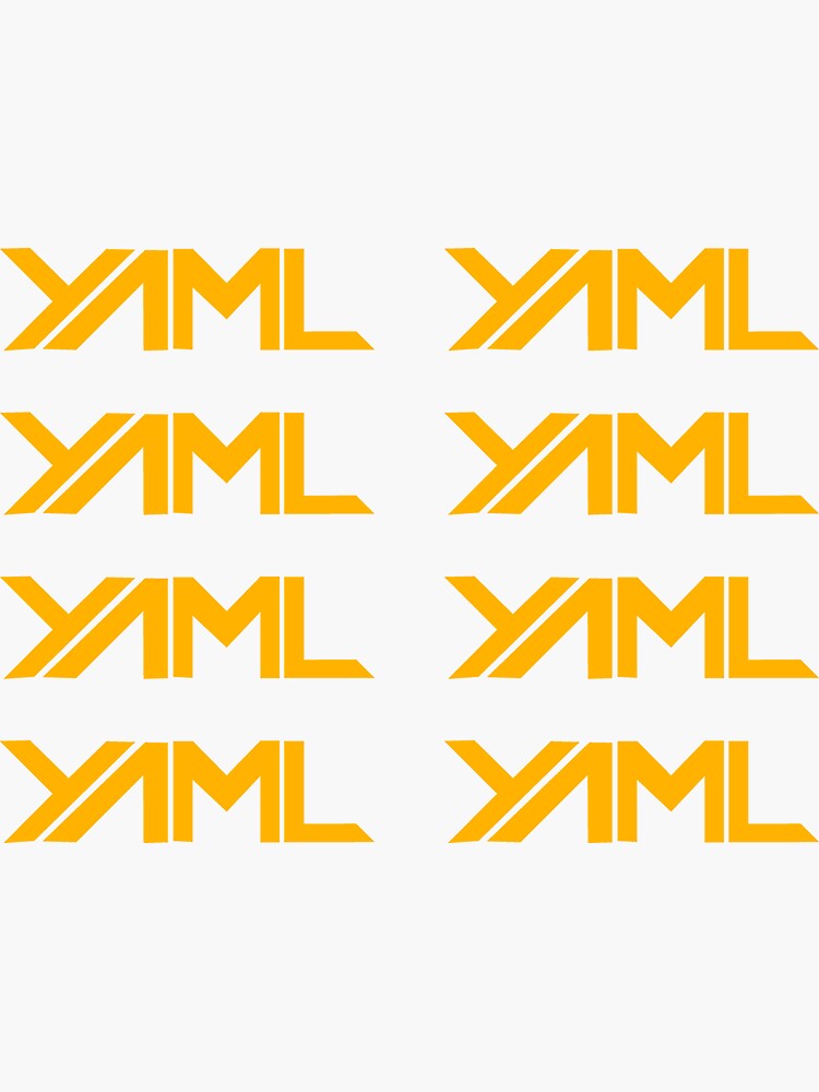 "Yaml Logo" Sticker for Sale by MrShy | Redbubble