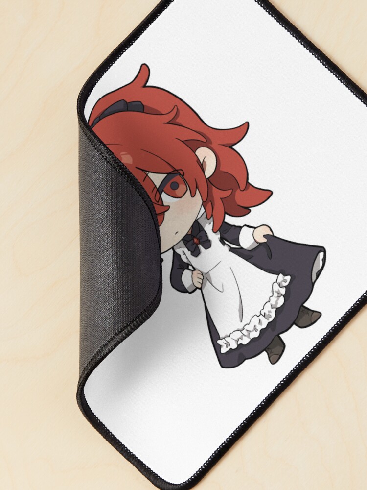 "Diluc Genshin Impact Fanart Diluc Maid Dress Diluc Merch Genshin Merch ...