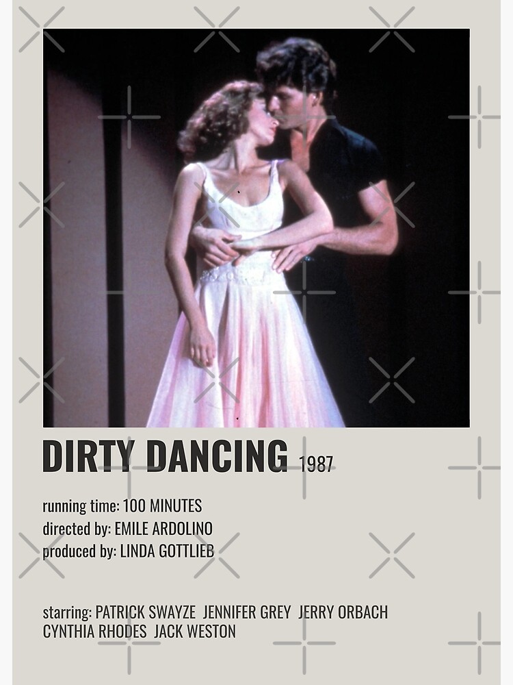 "Dirty Dancing (1987) - Movie" Poster for Sale by fillingwalls | Redbubble