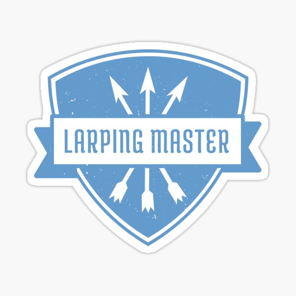 Larp Live Action Role Playing Larping Larper Sticker For Sale By Avlex Redbubble