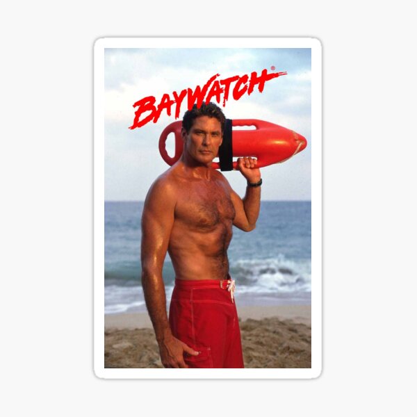 "Baywatch" Sticker for Sale by RetroTVs | Redbubble