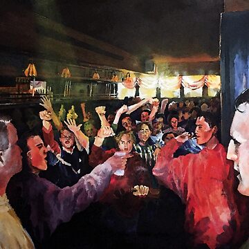 "Birmingham City away at Blackpool - The Dutton Arms" Sticker for Sale ...