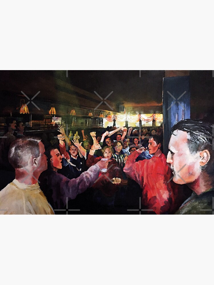 "Birmingham City away at Blackpool - The Dutton Arms" Sticker for Sale ...