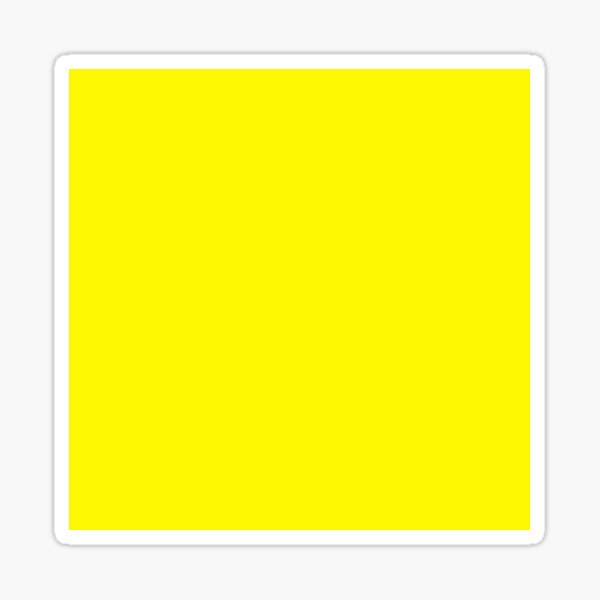 "Yellow Color" Sticker for Sale by brodiekristen | Redbubble