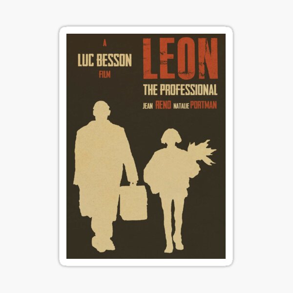 "leon the professional vintage " Sticker for Sale by prifix-design ...