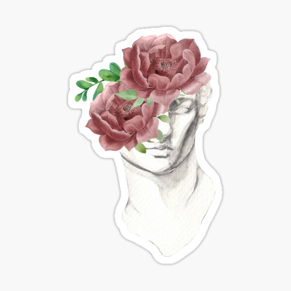 "sculpture " Sticker for Sale by ClauCollado | Redbubble