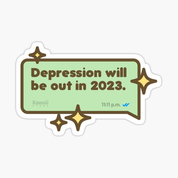"CUTE KAWAII MOTIVATIONAL SENTENCES" Sticker by Paperbagkawaii | Redbubble