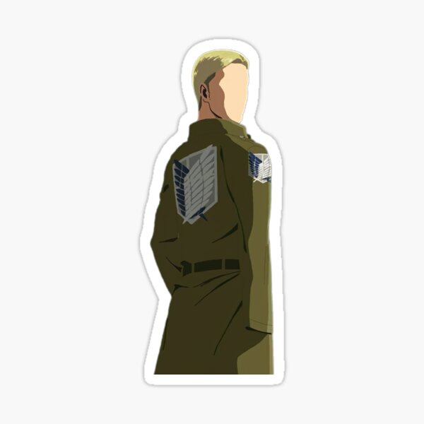 "Erwin Smith Minimalist Design" Sticker for Sale by plaindessin | Redbubble