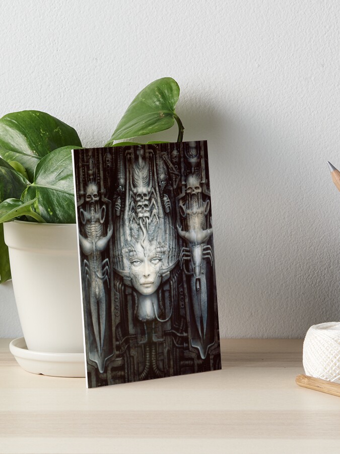 "H.R. Giger - Li II" Art Board Print for Sale by slowrotation | Redbubble
