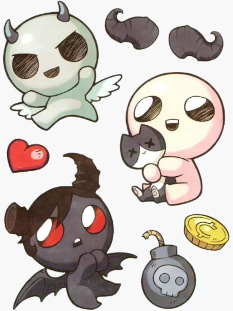"Tboi" Sticker for Sale by MoniShop14 | Redbubble