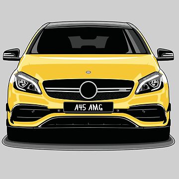 "A45 - vector drawing" Sticker by yohannlp | Redbubble