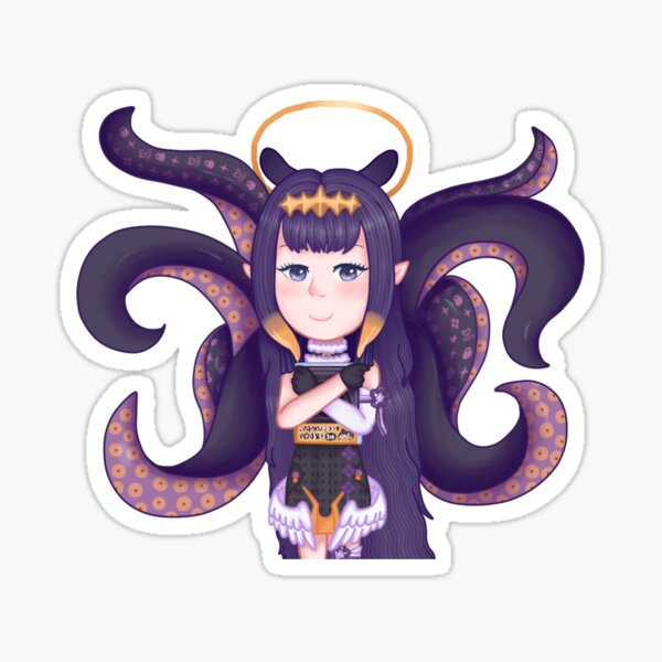 "Ninomae Inanis Hololive myth light version" Sticker for Sale by ...