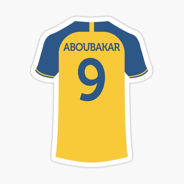 "Vincent Aboubakar - Al-Nassr" Sticker for Sale by On Target Sports ...