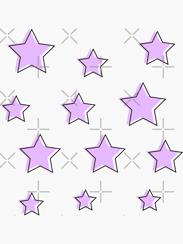 "Stars Stickers Pack" Sticker for Sale by DesignGoodStore | Redbubble